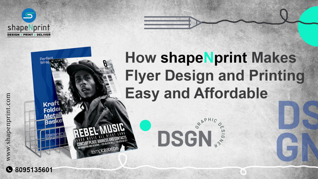 Flyers Designing and Printing in Bangalore – shapeNprint