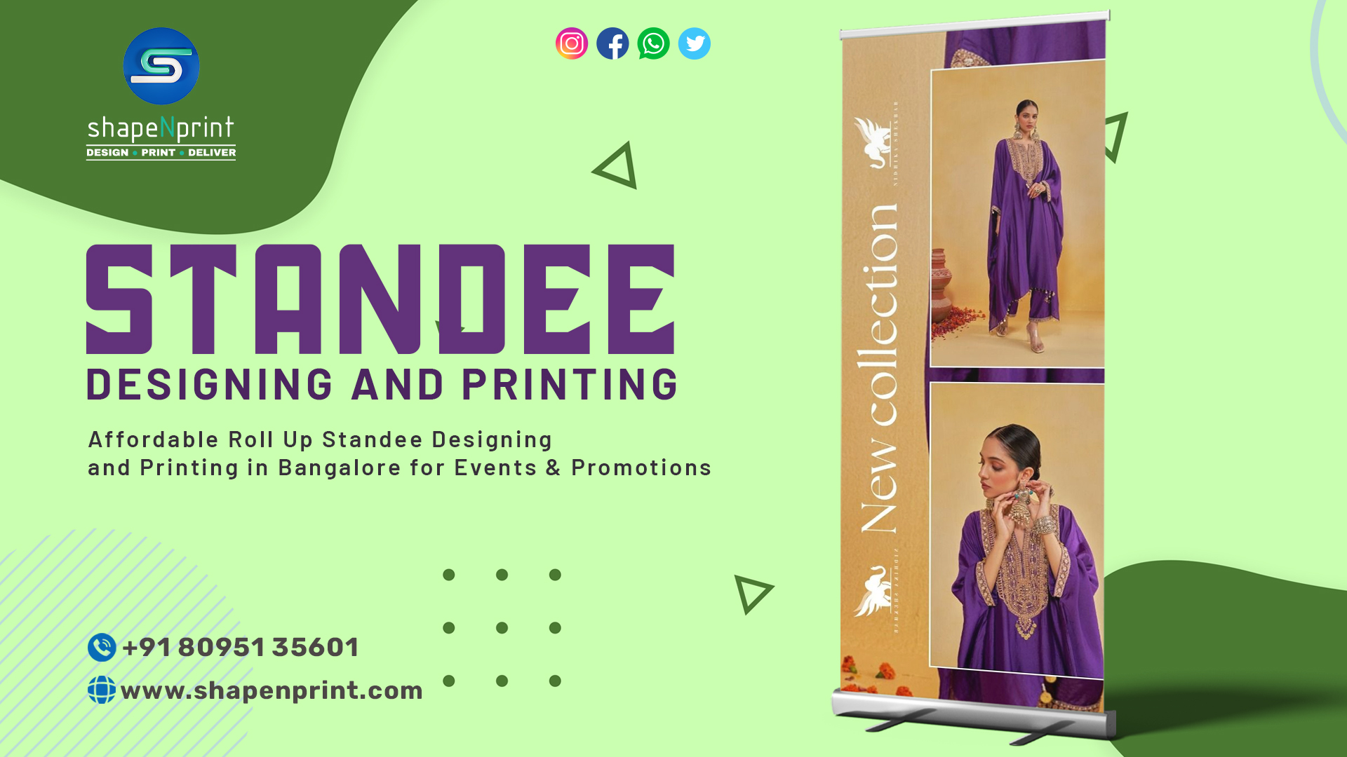 Roll-up Standee – shapeNprint
